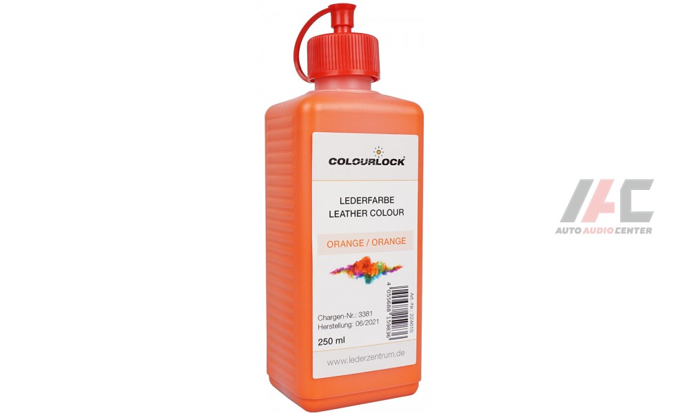 Краска для кожи Colourlock Leather Colour Orange (оранжевая) 250 мл ...