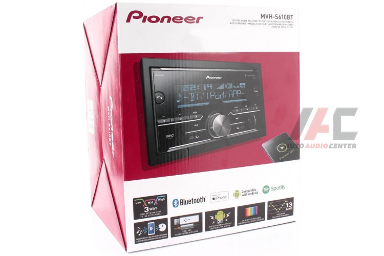 Автомагнитола Pioneer MVH-S610BT купить с доставкой по Украине ...