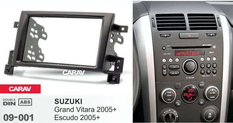 Переходная рамка Sigma CARAV 09-001 2-DIN для SUZUKI Grand Vitara ...